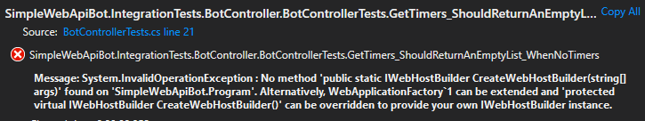 How To Do Integration Testing For A Bot Framework Sdk V4 Event Bot Code Repo Mi Repositorio